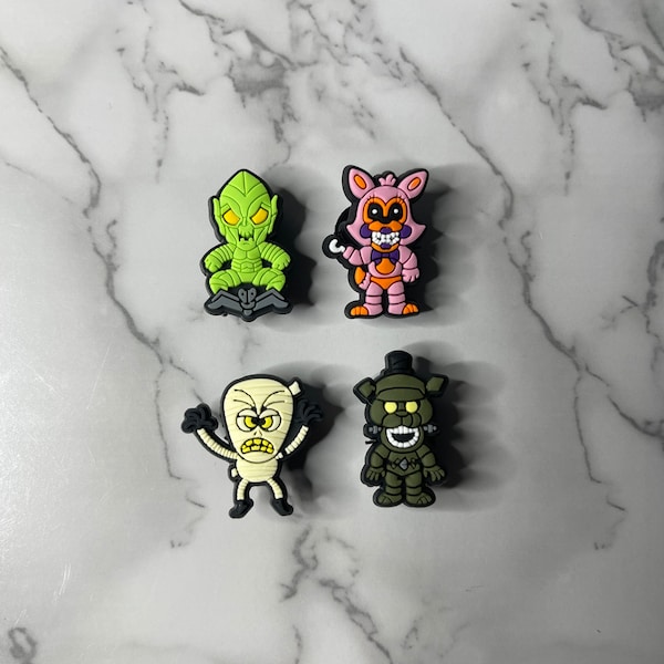 Five Nights at Freddy Croc Charms - Etsy