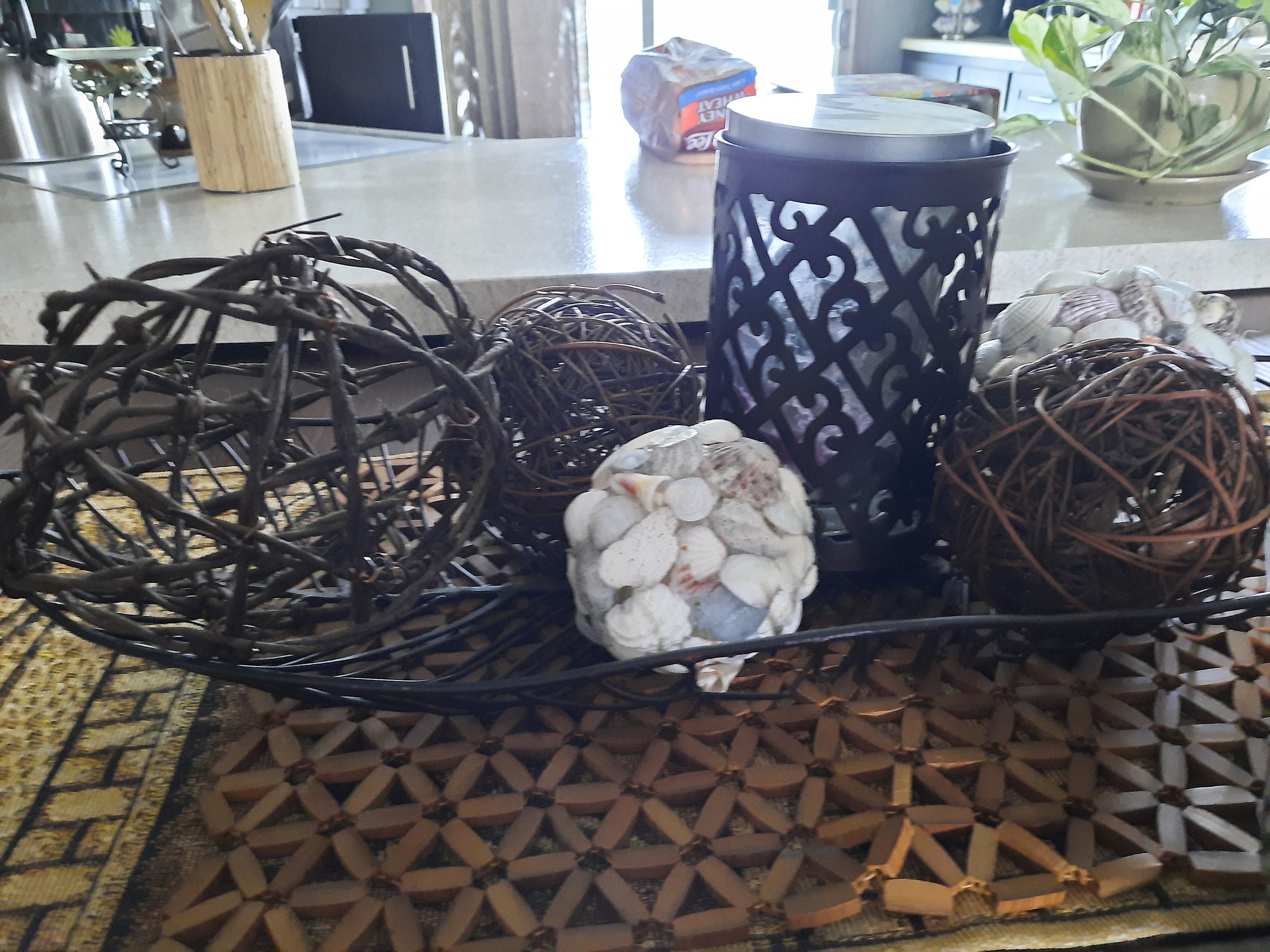 Authentic Rusted Barbed Wire Orb Sphere Ball - Etsy