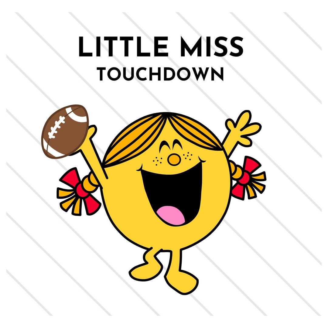 Little Miss Touchdown PNG Little Miss Football PNG Little - Etsy Canada