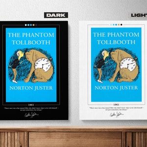 The Phantom Tollbooth Book Cover Poster | Norton Juster, Phantom ...