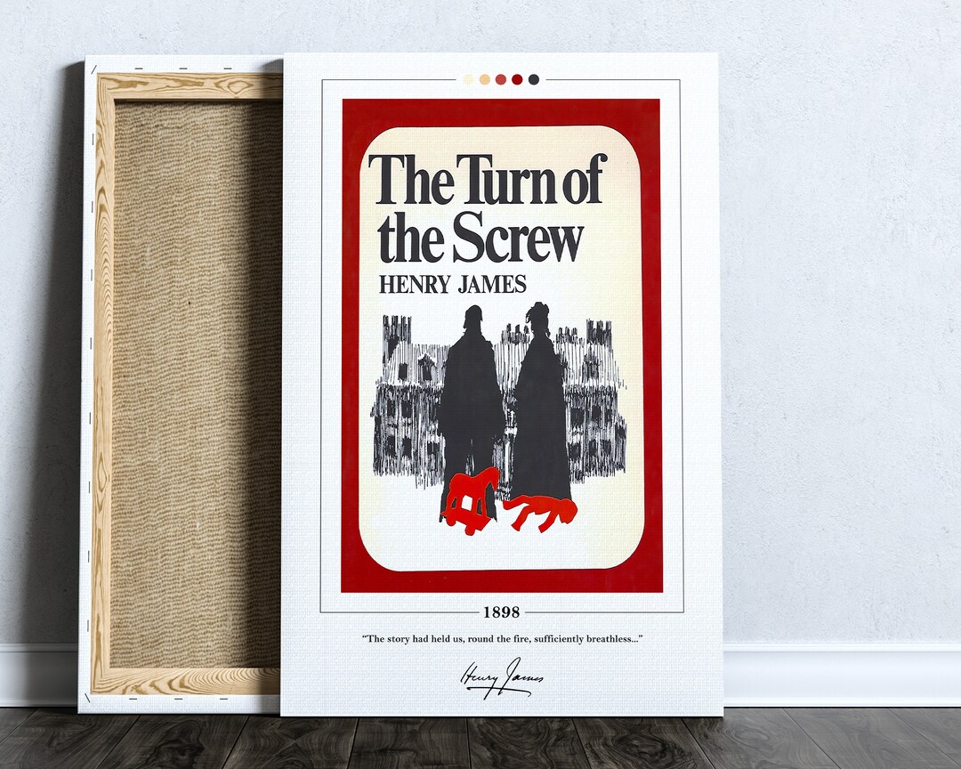 The Turn of the Screw Book Cover Poster | Henry James, Turn of the ...