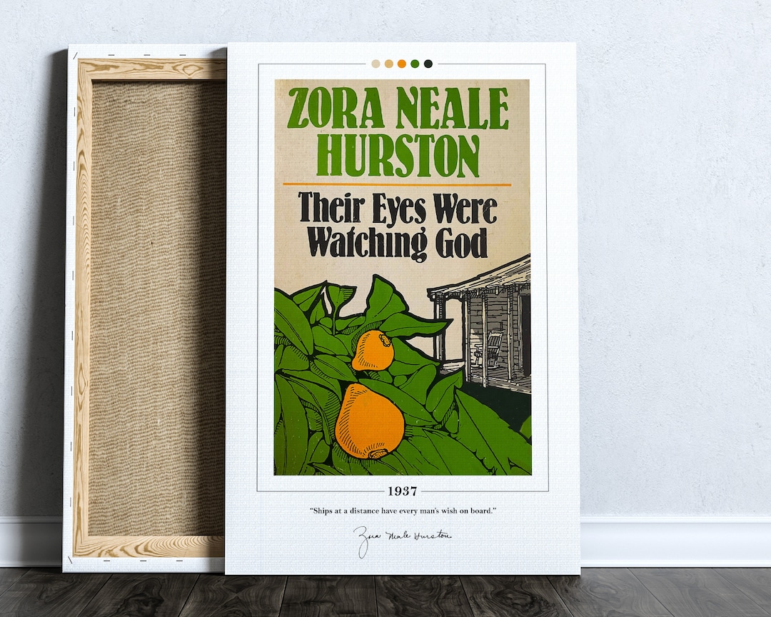 Their Eyes Were Watching God Book Cover Poster | Zora Neale Hurston ...