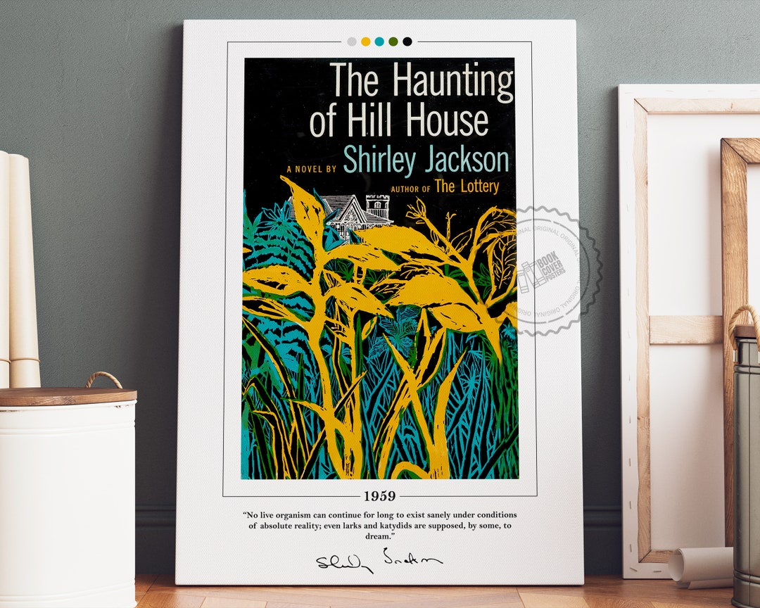 The Haunting of Hill House Book Cover Poster | Shirley Jackson ...
