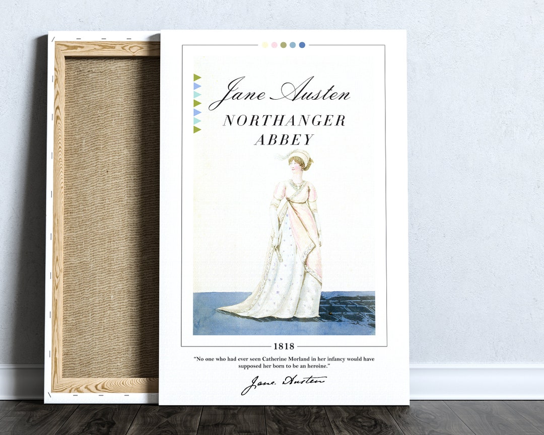 Northanger Abbey Book Cover Poster | Jane Austen, Northanger Abbey ...