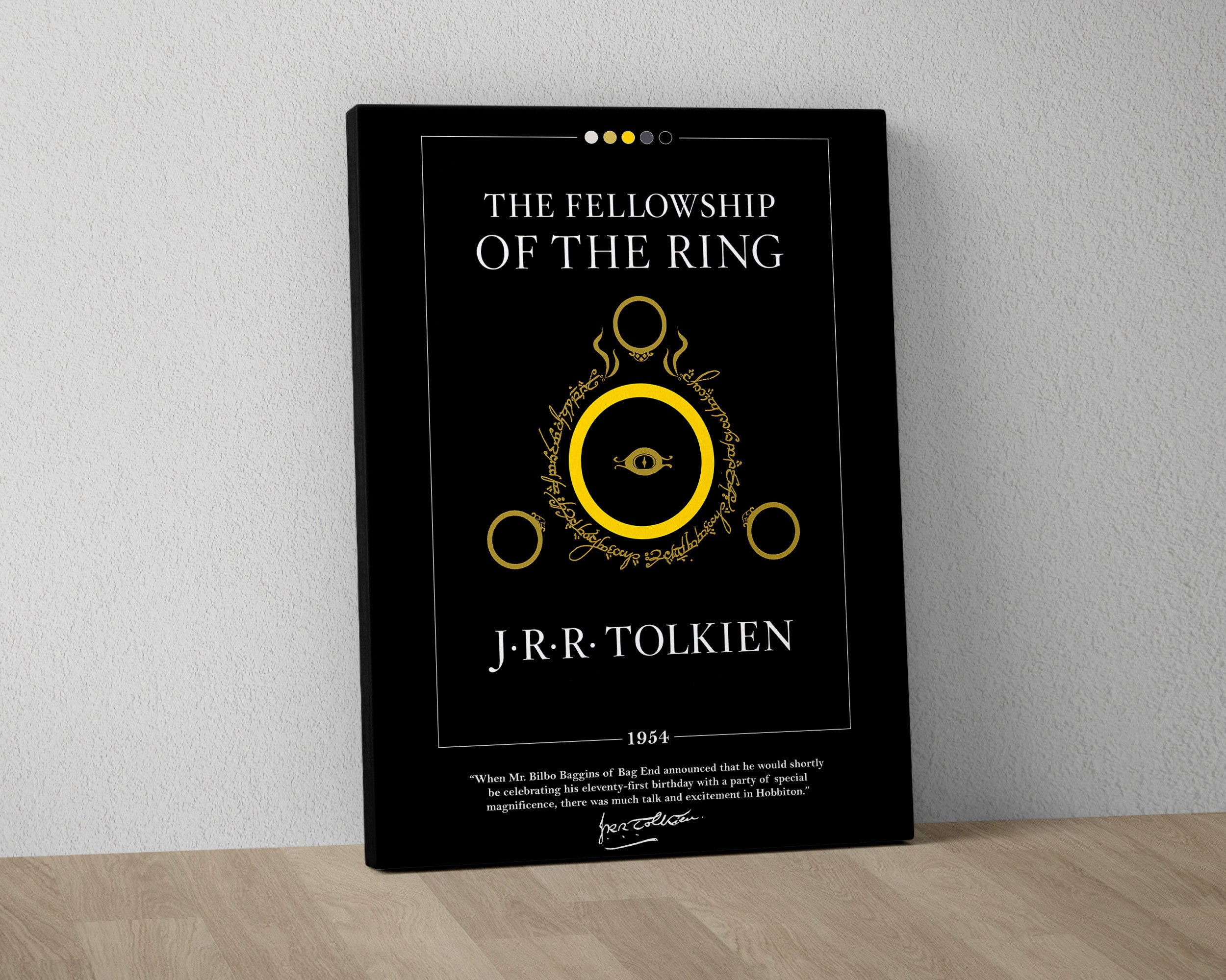 Fellowship Of The Ring Original Book Cover