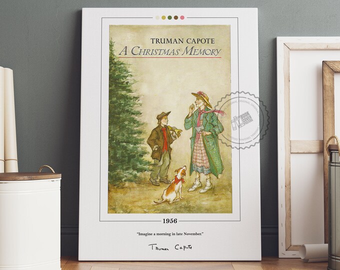 A Christmas Memory by Truman Capote 1989 Illustrated Edition Hardcover ...