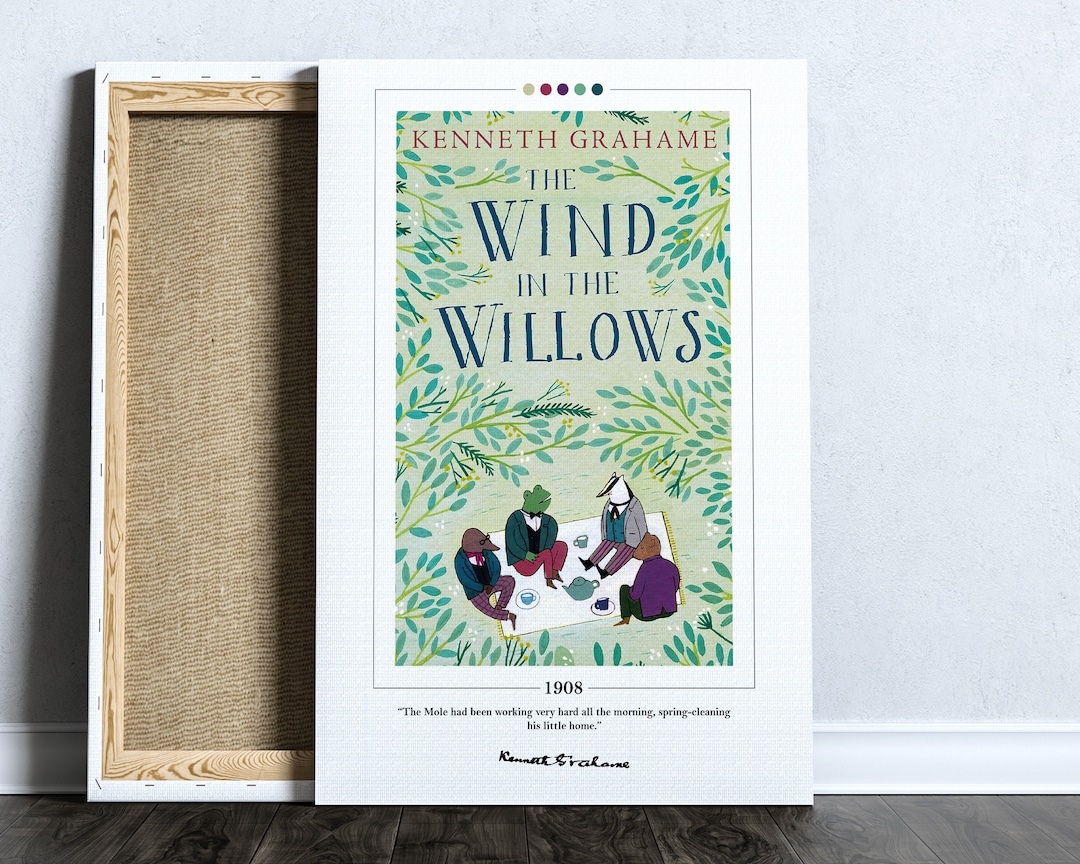 The Wind in the Willows Book Cover Poster | Kenneth Grahame, the Wind ...