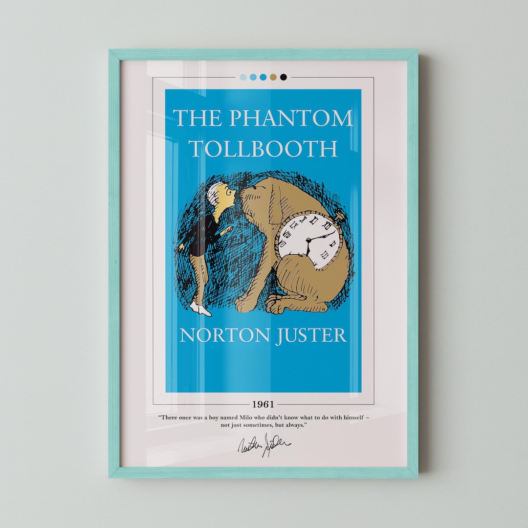 The Phantom Tollbooth Book Cover Poster | Norton Juster, Phantom ...