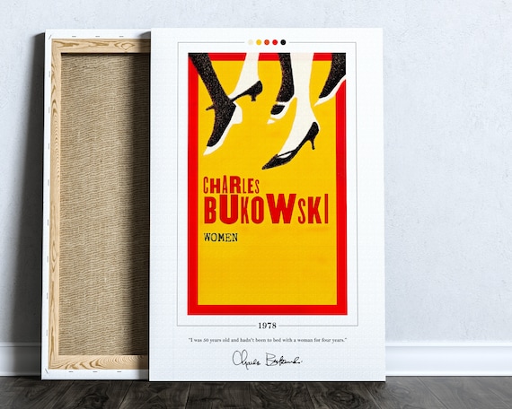 Women Book Cover Poster Charles Bukowski Bukowski Women - Etsy