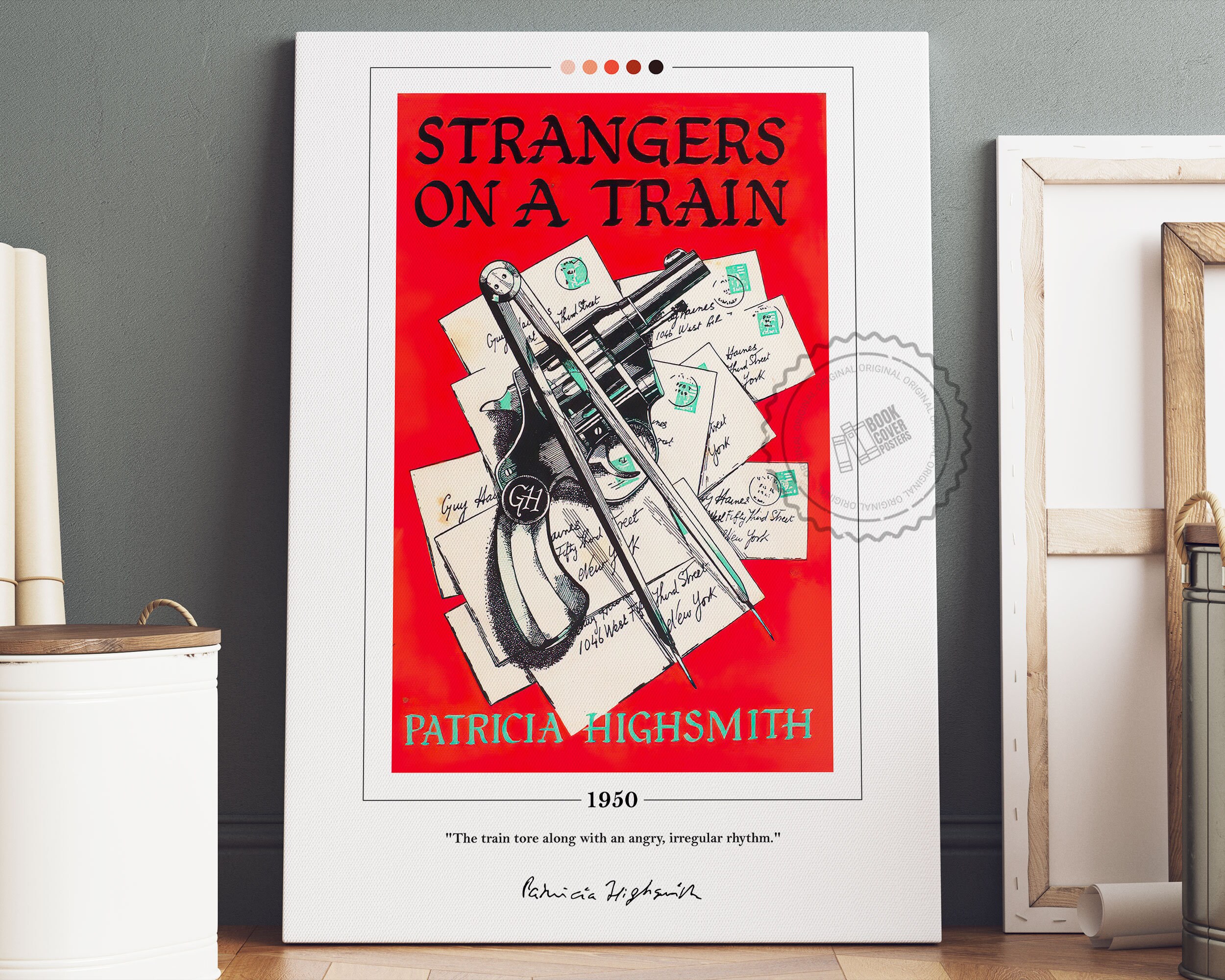 Strangers On A Train Poster