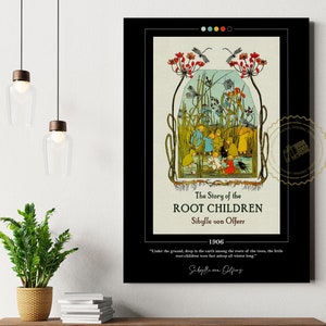 The Story of the Root Children Book Cover Poster | Sibylle Von Olfers ...