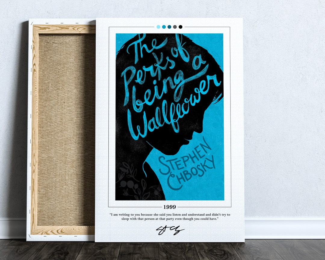 The Perks of Being a Wallflower Book Cover Poster | Stephen Chbosky ...