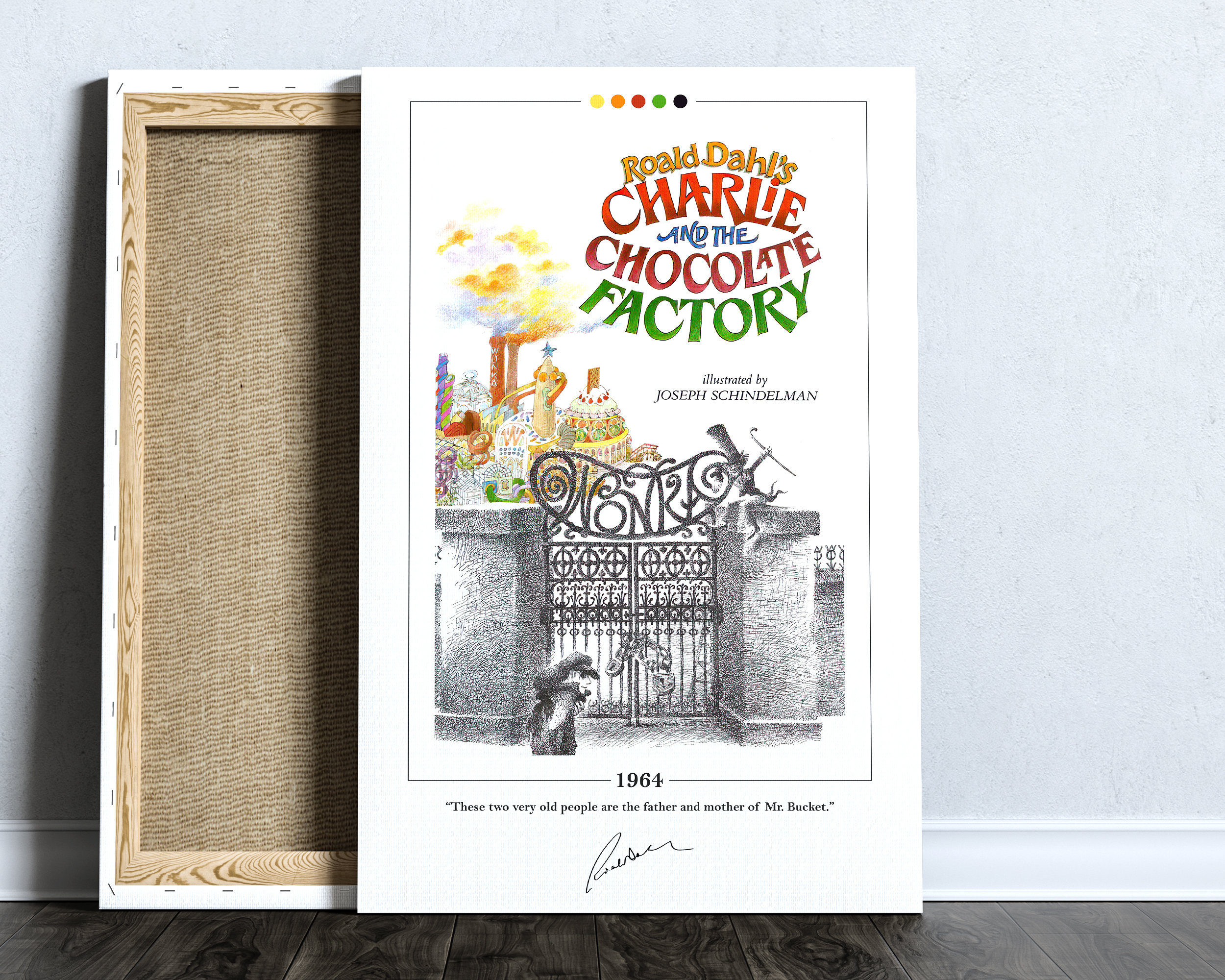 Charlie And The Chocolate Factory Book Original Cover