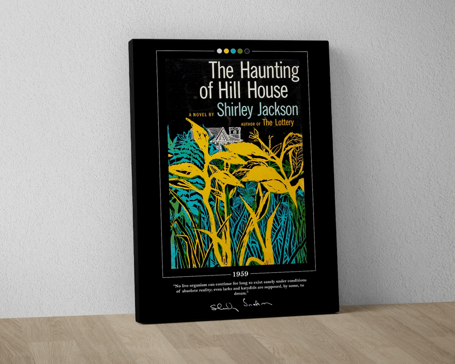 The Haunting of Hill House Book Cover Poster Shirley - Etsy