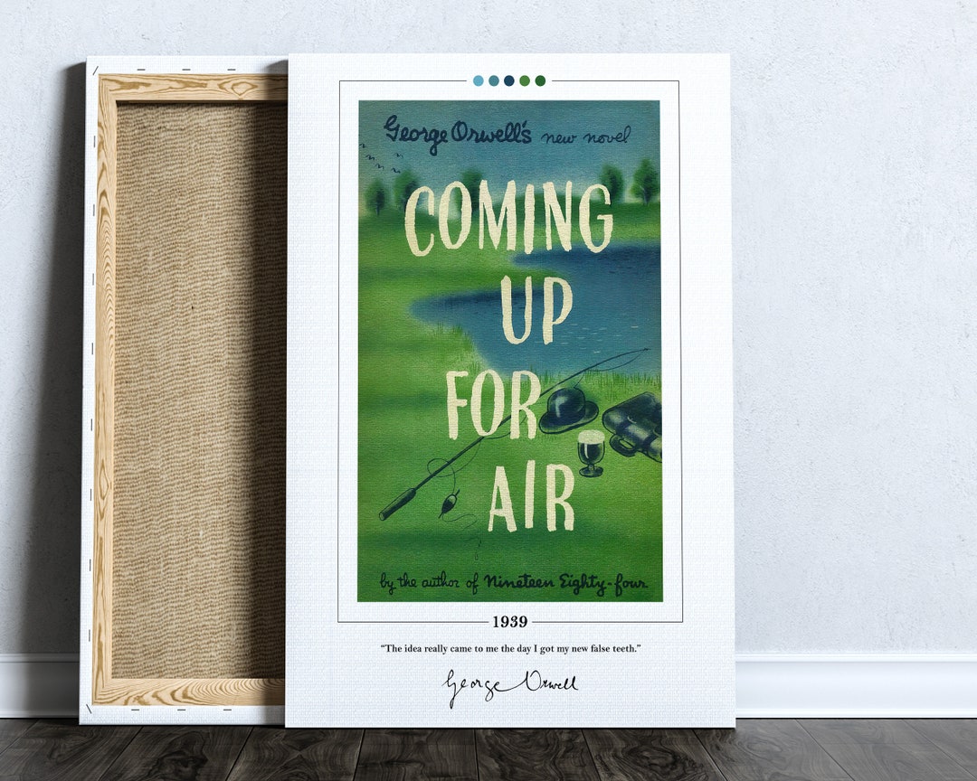 Coming up for Air Book Cover Poster George Orwell, Coming up for Air ...
