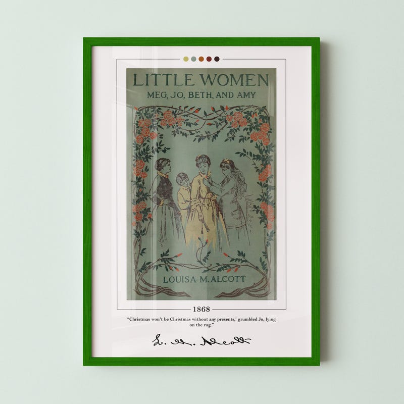 Little Women Book Cover - Etsy