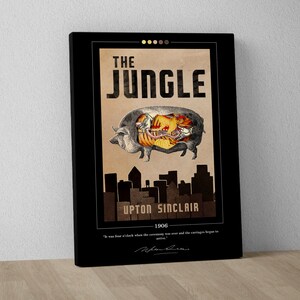 The Jungle Book Cover Poster | Upton Sinclair, the Jungle Poster, the ...
