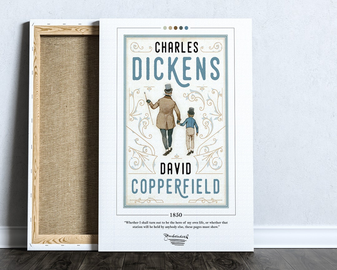 David Copperfield Book Cover Poster | Charles Dickens, David ...