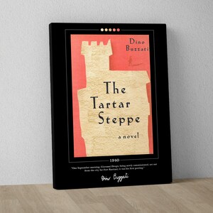 The Tartar Steppe Book Cover Poster | Dino Buzzati, the Tartar Steppe ...