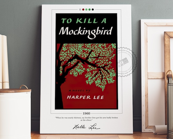 To Kill A Mockingbird Book Cover Poster