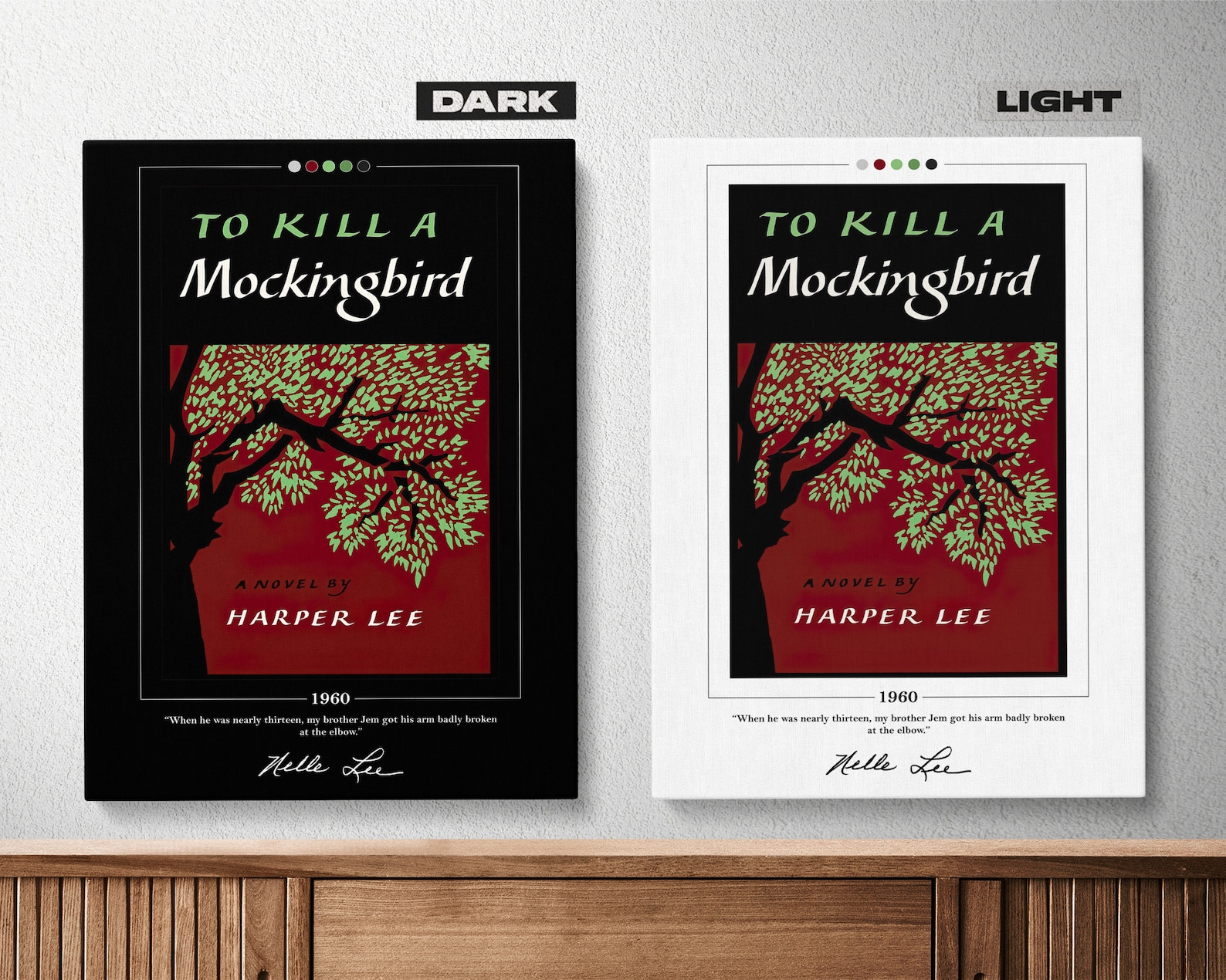 To Kill a Mockingbird Book Cover Poster Harper Lee to Kill - Etsy