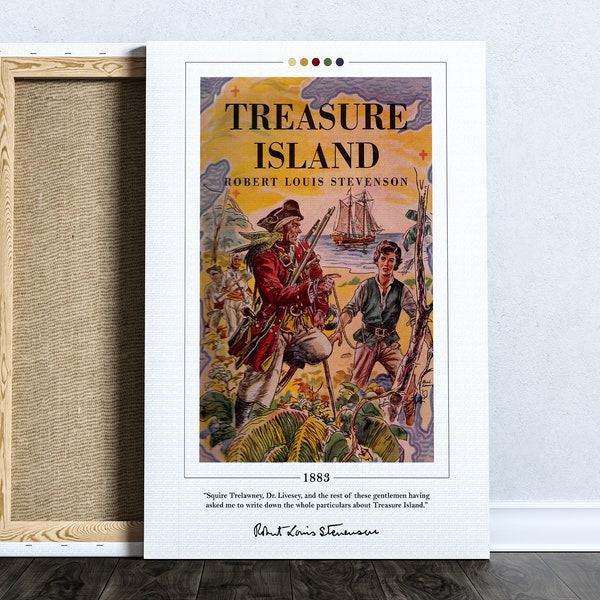 Treasure Island Poster - Etsy