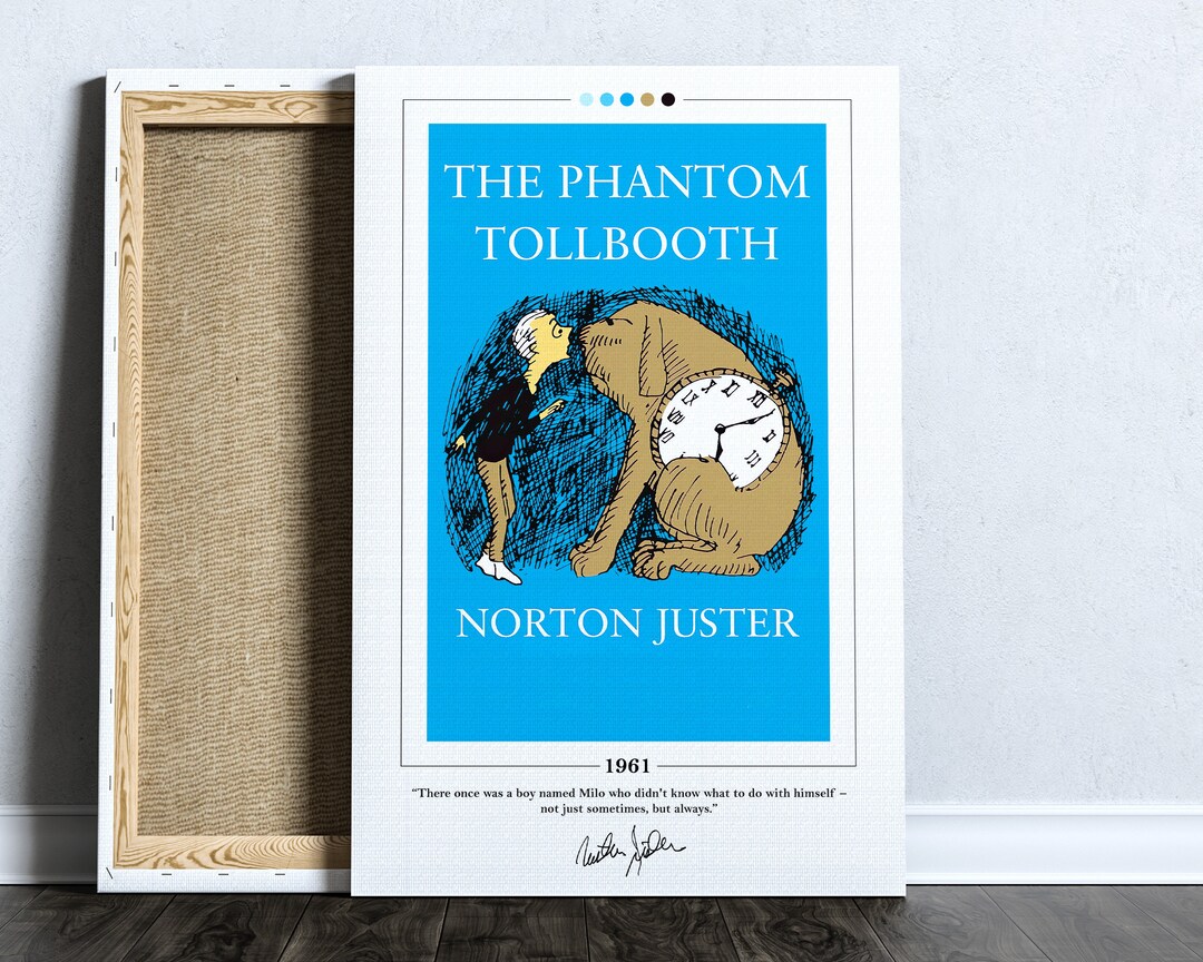 The Phantom Tollbooth Book Cover Poster | Norton Juster, Phantom ...