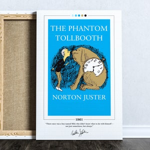 The Phantom Tollbooth Book Cover Poster | Norton Juster, Phantom ...