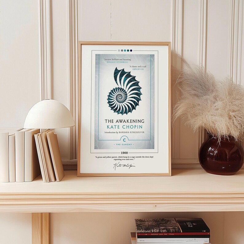 The Awakening Book Cover Poster | Kate Chopin, the Awakening Poster ...