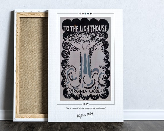 To the Lighthouse Book Cover Poster Virginia Woolf to the - Etsy