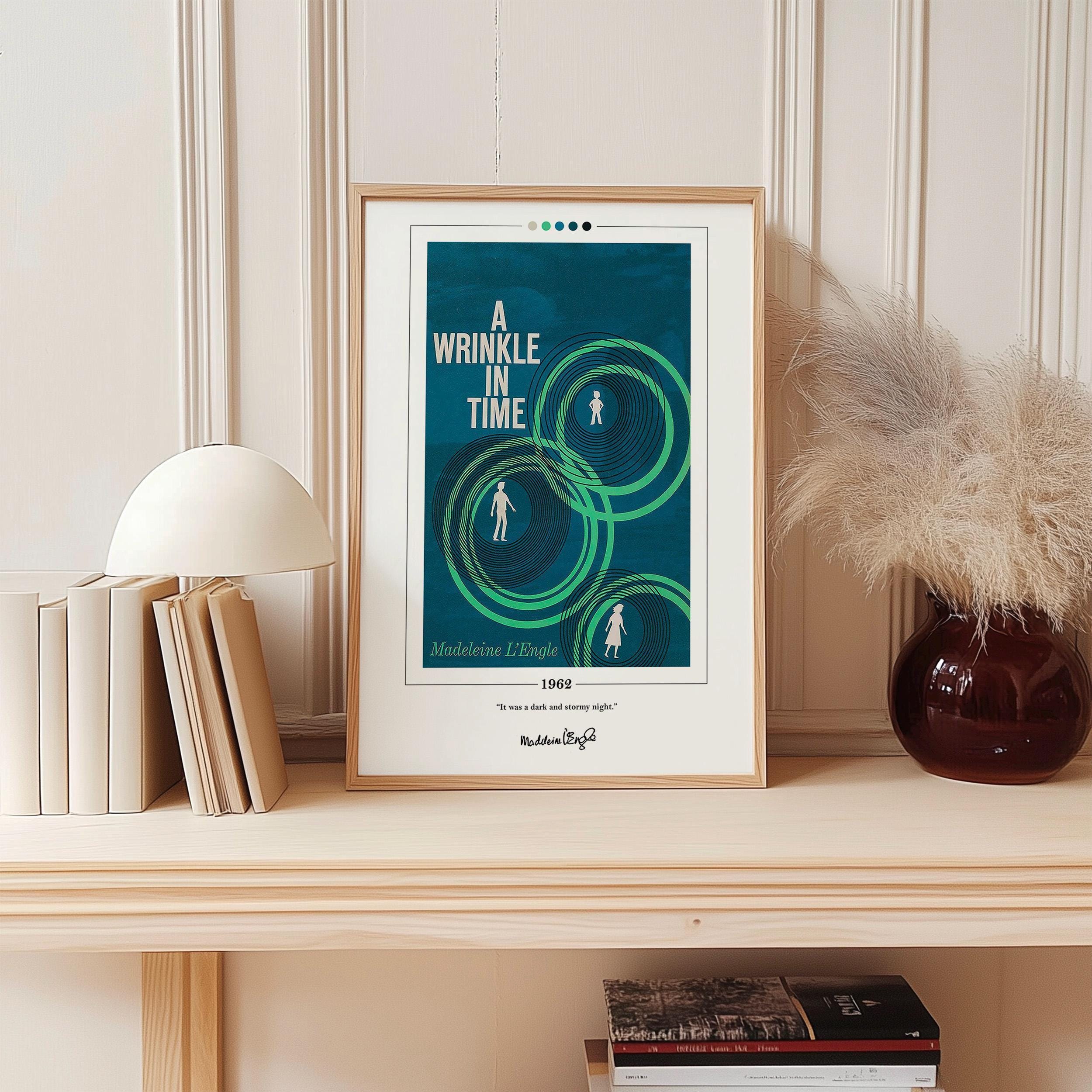 A Wrinkle in Time Book Cover Poster | Madeleine L'engle, A Wrinkle in ...