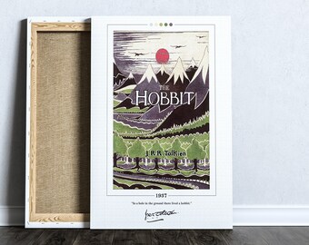 Tolkien Wall Canvas - Etsy