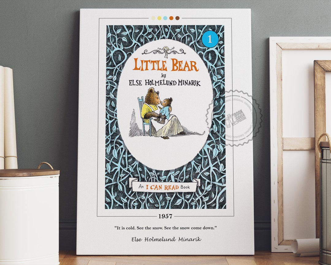 Little Bear Book Cover Poster | Else Holmelund Minarik, Little Bear ...