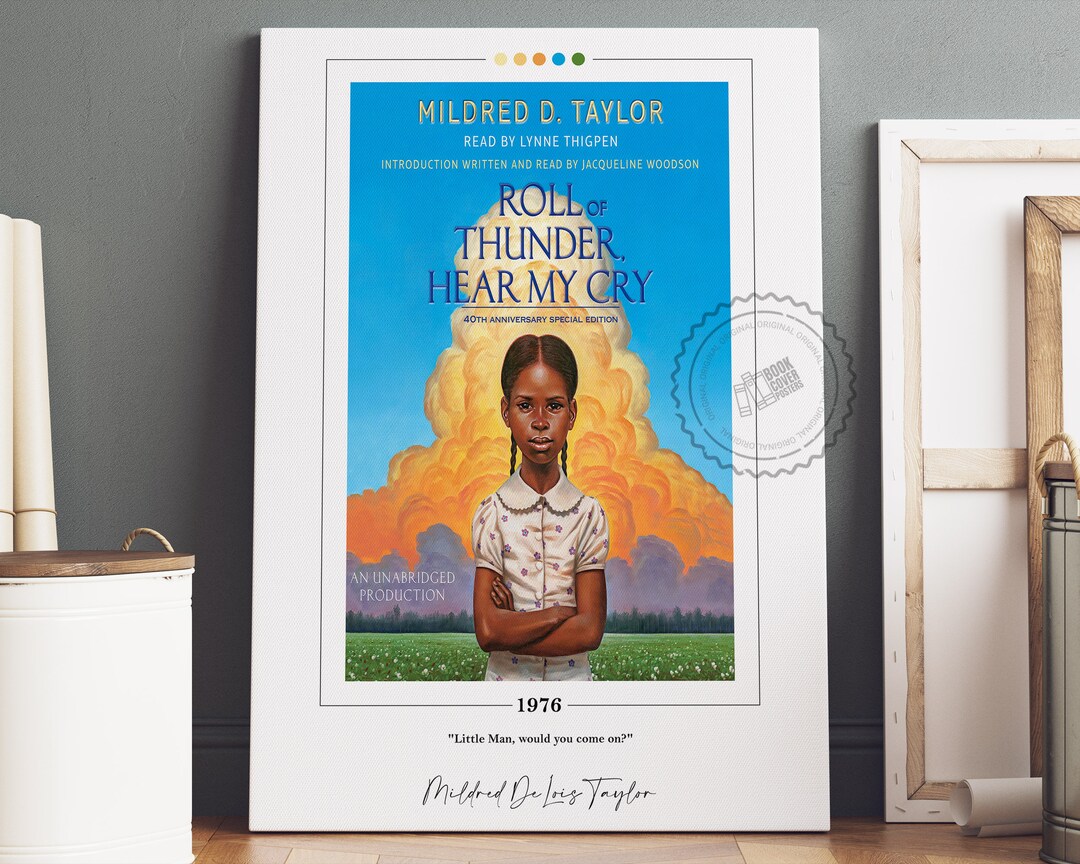 Roll of Thunder Hear My Cry Book Cover Poster | Mildred D Taylor, Roll ...