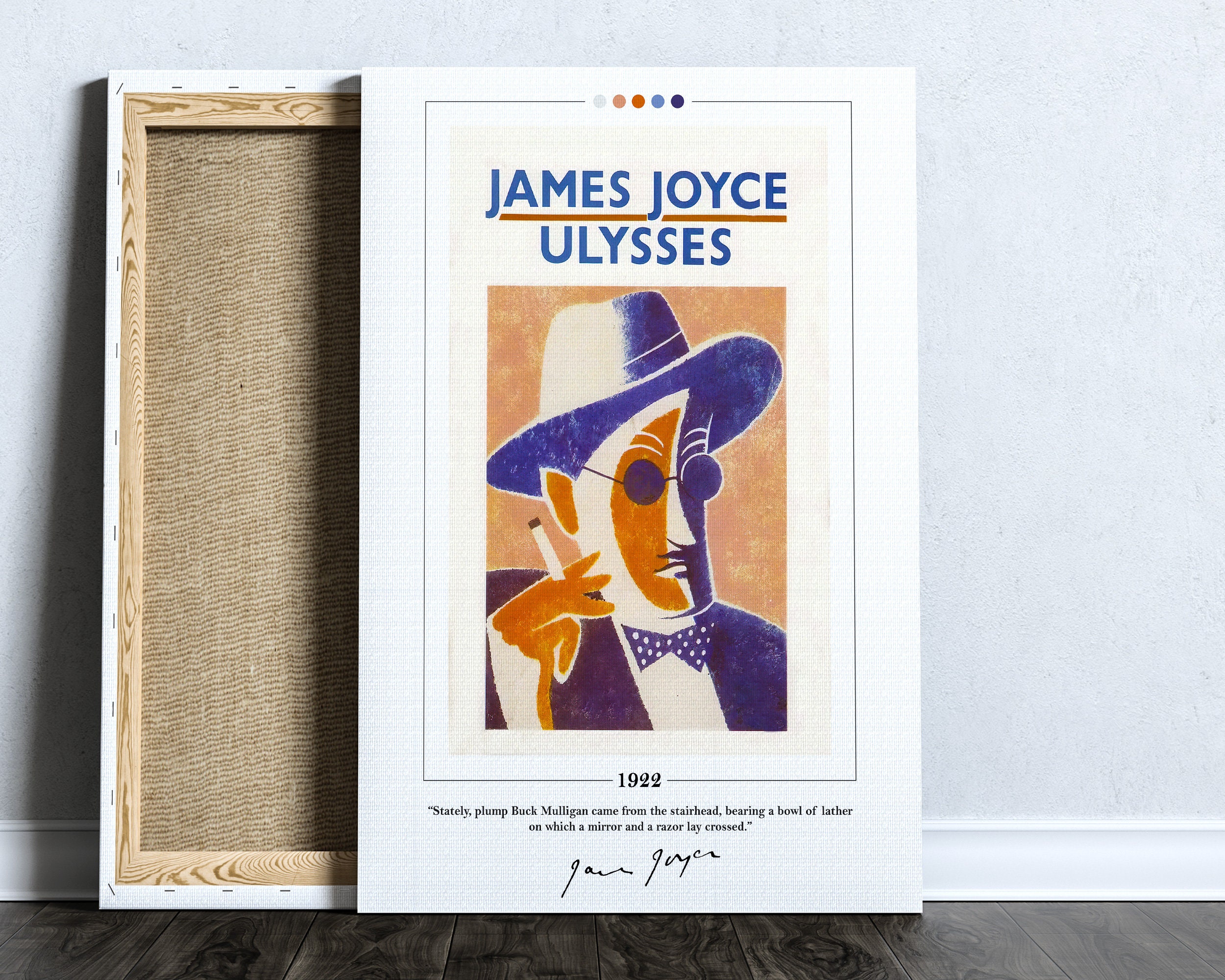 James Joyce Ulysses Book Cover