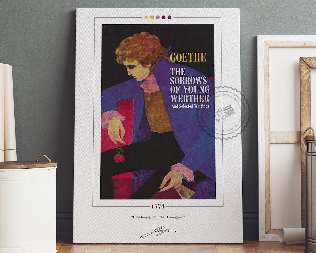 The Sorrows of Young Werther Book Cover Poster | Goethe, the Sorrows of ...
