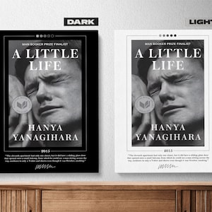 A Little Life Book Cover Poster | Hanya Yanagihara, A Little Life ...