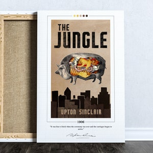 The Jungle Book Cover Poster | Upton Sinclair, the Jungle Poster, the ...