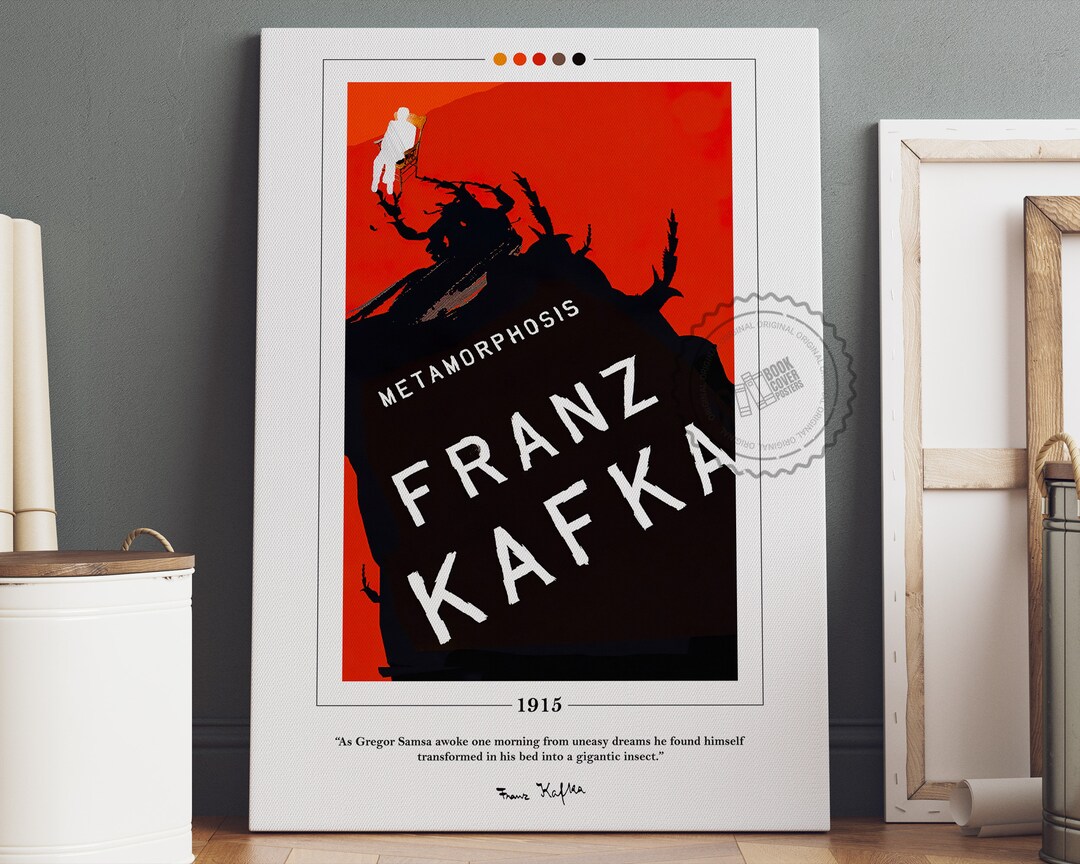 The Metamorphosis Book Cover Poster | Franz Kafka, Metamorphosis Poster ...