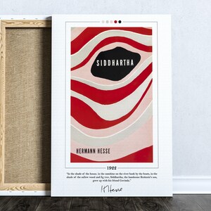 Siddhartha Book Cover Poster | Hermann Hesse, Siddhartha Poster ...