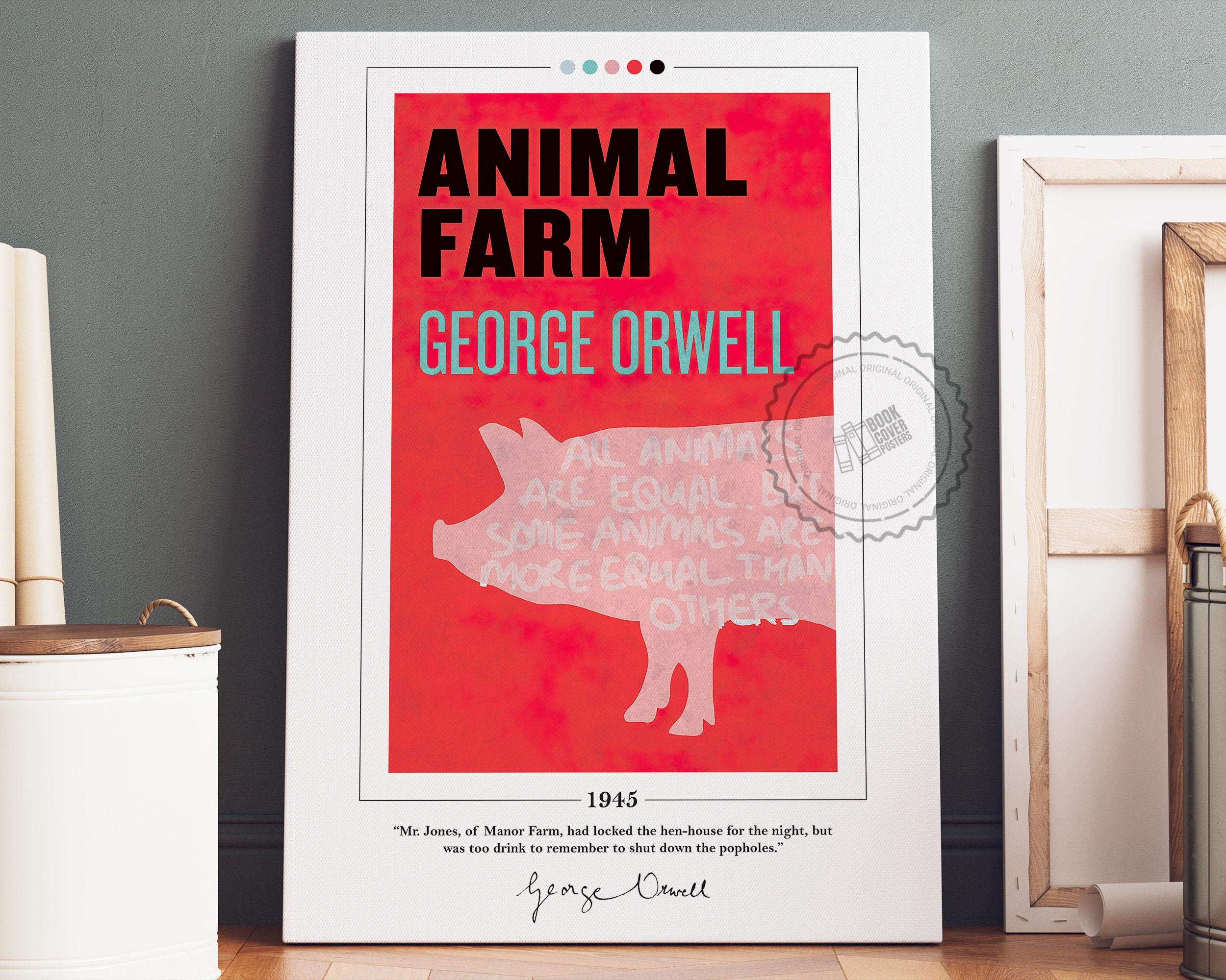 Animal Farm Original Book Cover