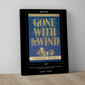 Gone With the Wind Book Cover Poster | Margaret Mitchell, Gone With the ...