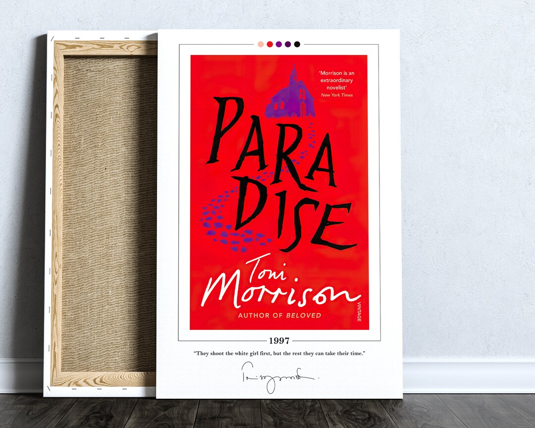 Paradise Book Cover Poster | Toni Morrison, Paradise Poster, Paradise ...