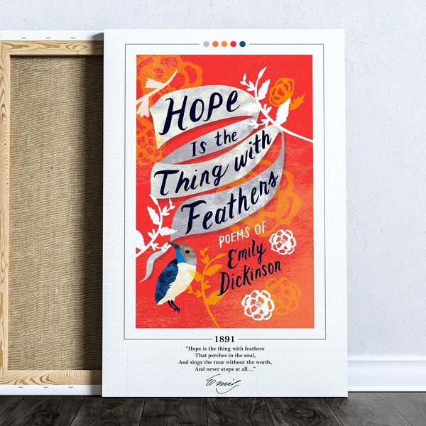 Hope is the Thing With Feathers - Etsy