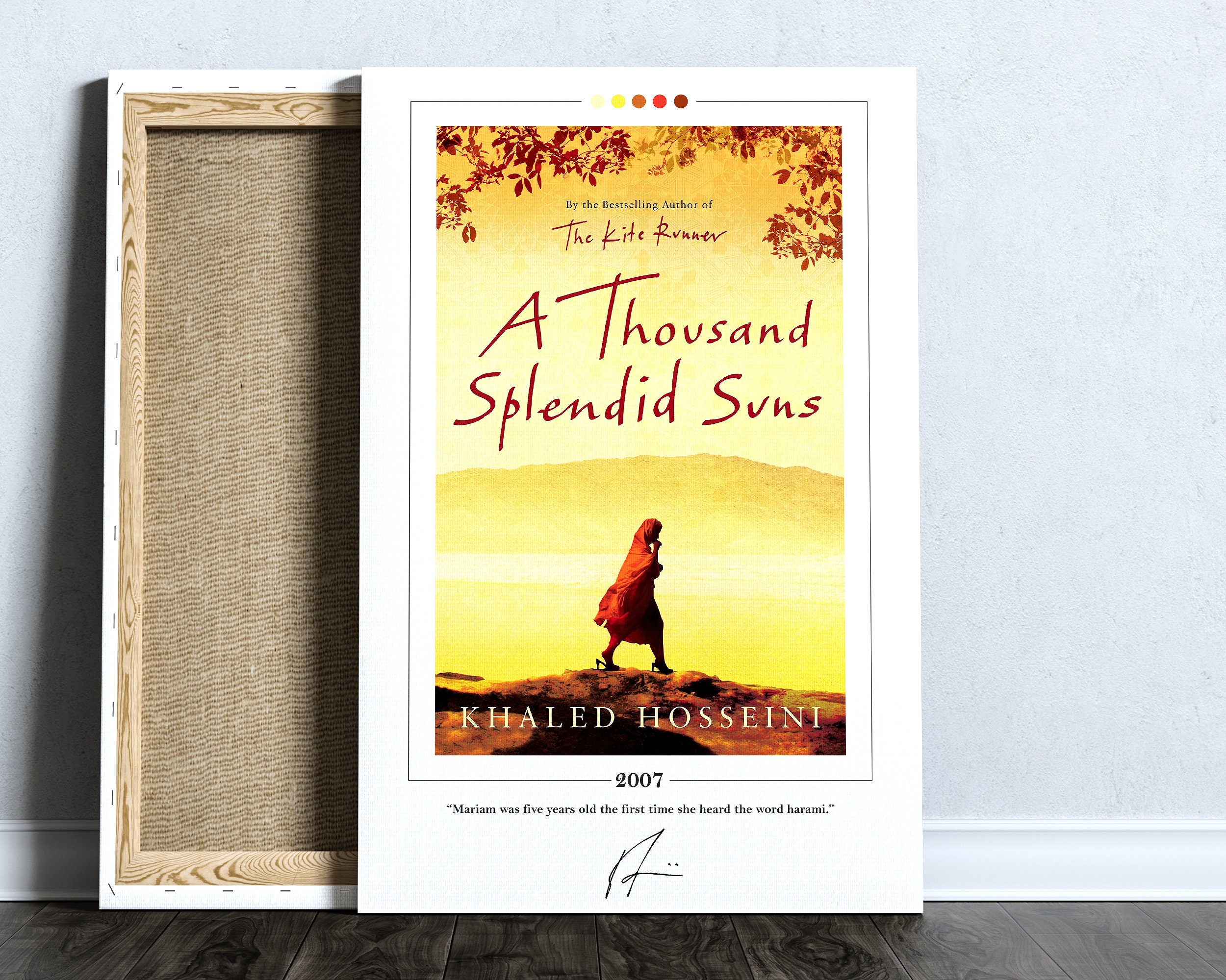 A Thousand Splendid Suns Book Cover