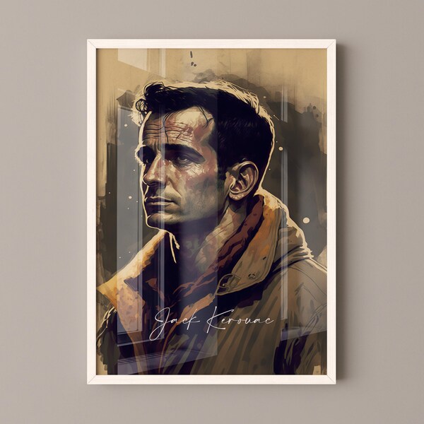 Jack Kerouac Poster - Etsy