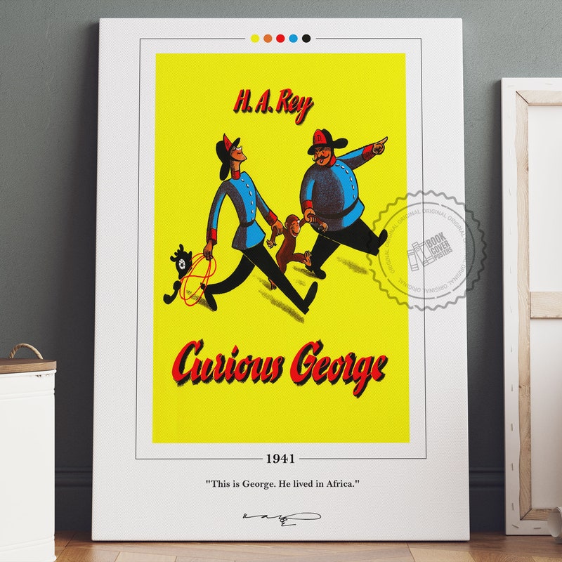 Curious George Decor - Etsy