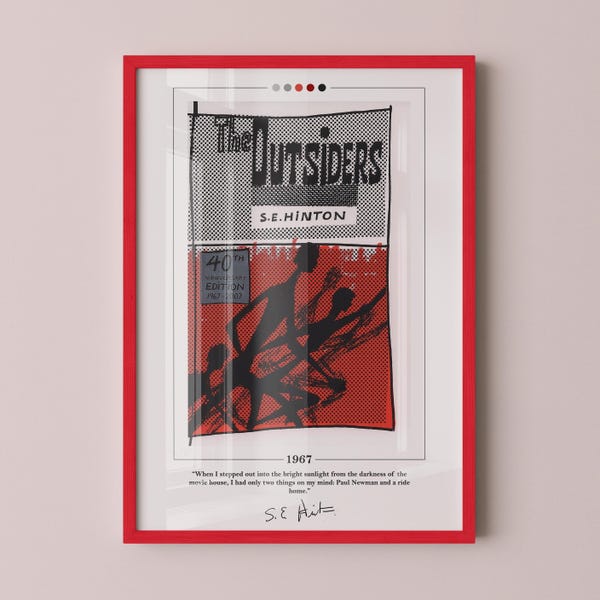 Outsiders Quotes - Etsy UK