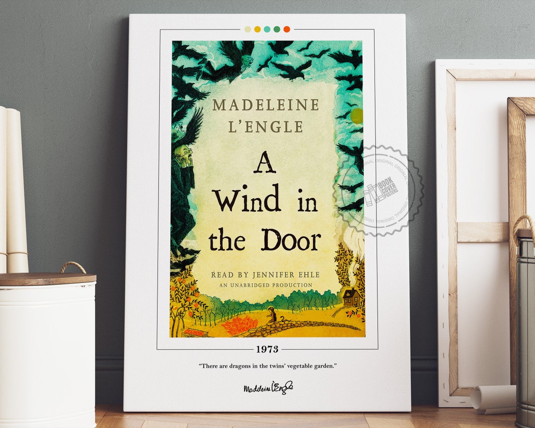 A Wind in the Door Book Cover Poster | Madeleine L'engle, A Wind in the ...
