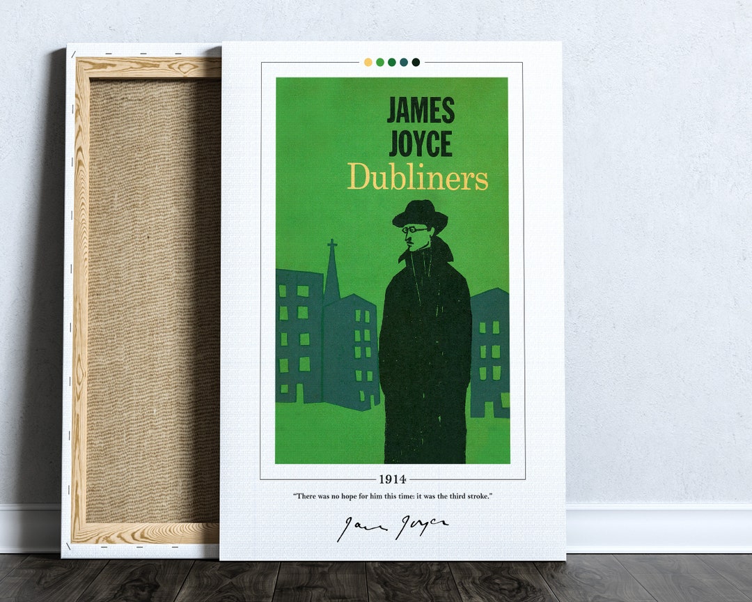 Dubliners Book Cover Poster | James Joyce, Dubliners Poster, Dubliners ...